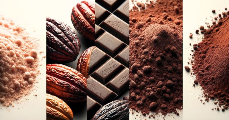 Cocoa Powder vs Cocoa Mass vs Chocolate Powder
